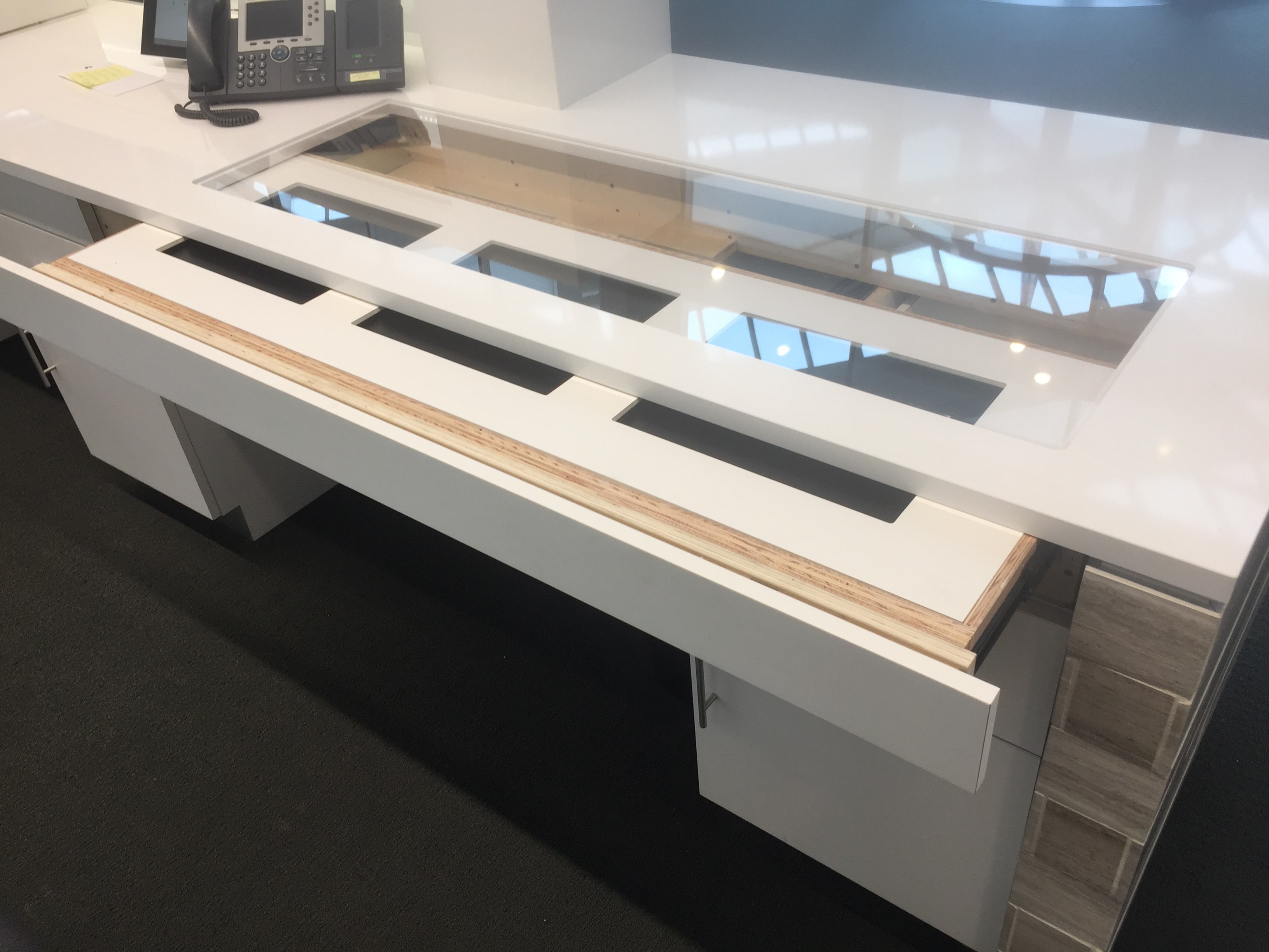 Custom Office & Lobby Furniture & Millwork in Indianapolis